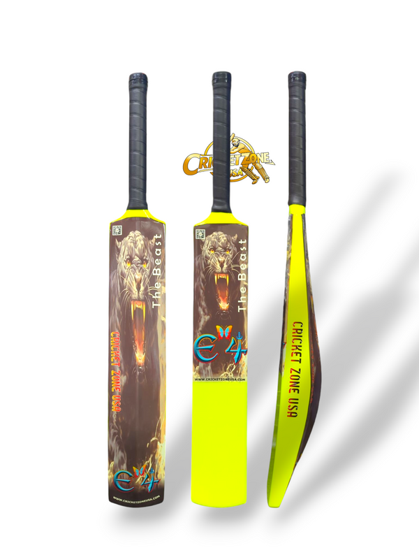 E4 The Beast Fiber Bat 55mm - 2025 – CricketZoneUSA