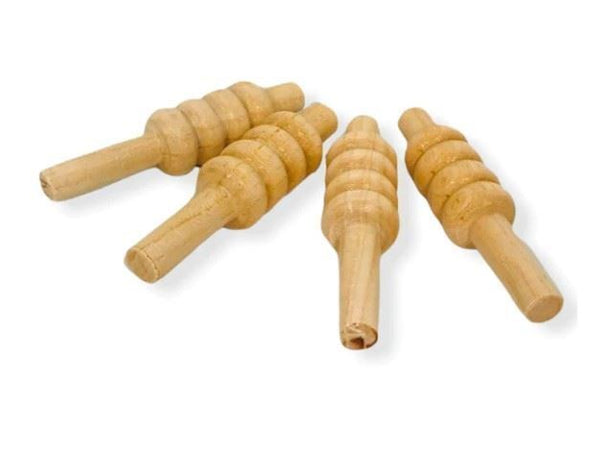 DSC Natural Wooden Bails - CricketZoneUSA