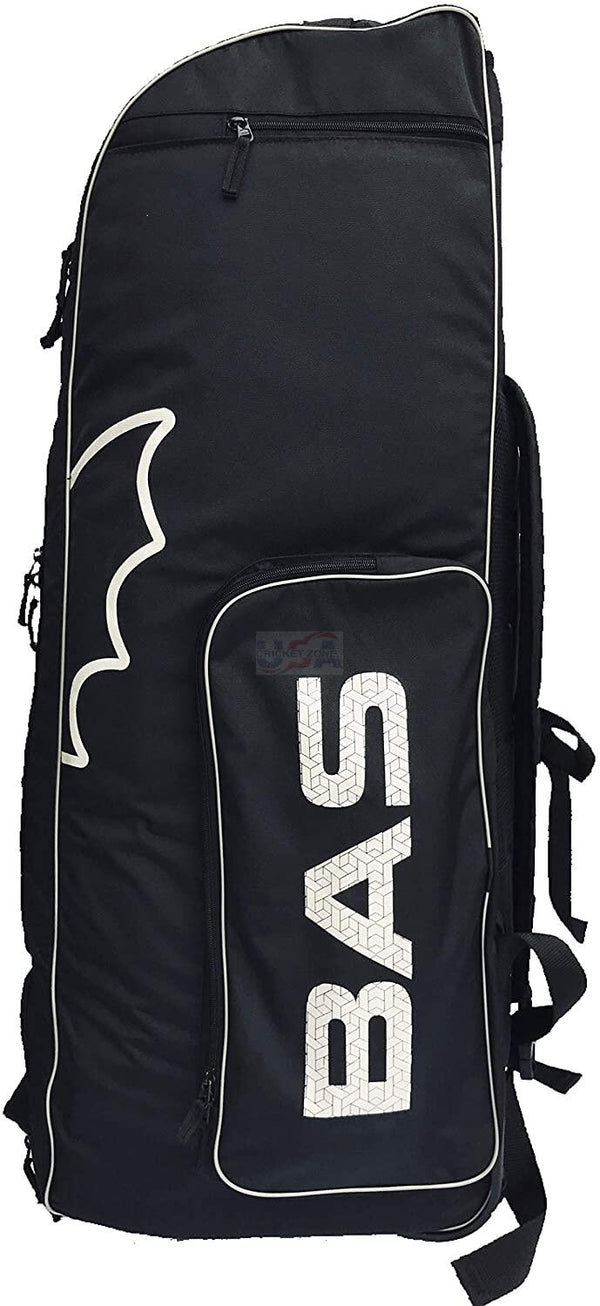 BAS VAMPIRE GAME CHANGER WHEELIE DUFFLE CRICKET BAG - BLACK & SILVER ...